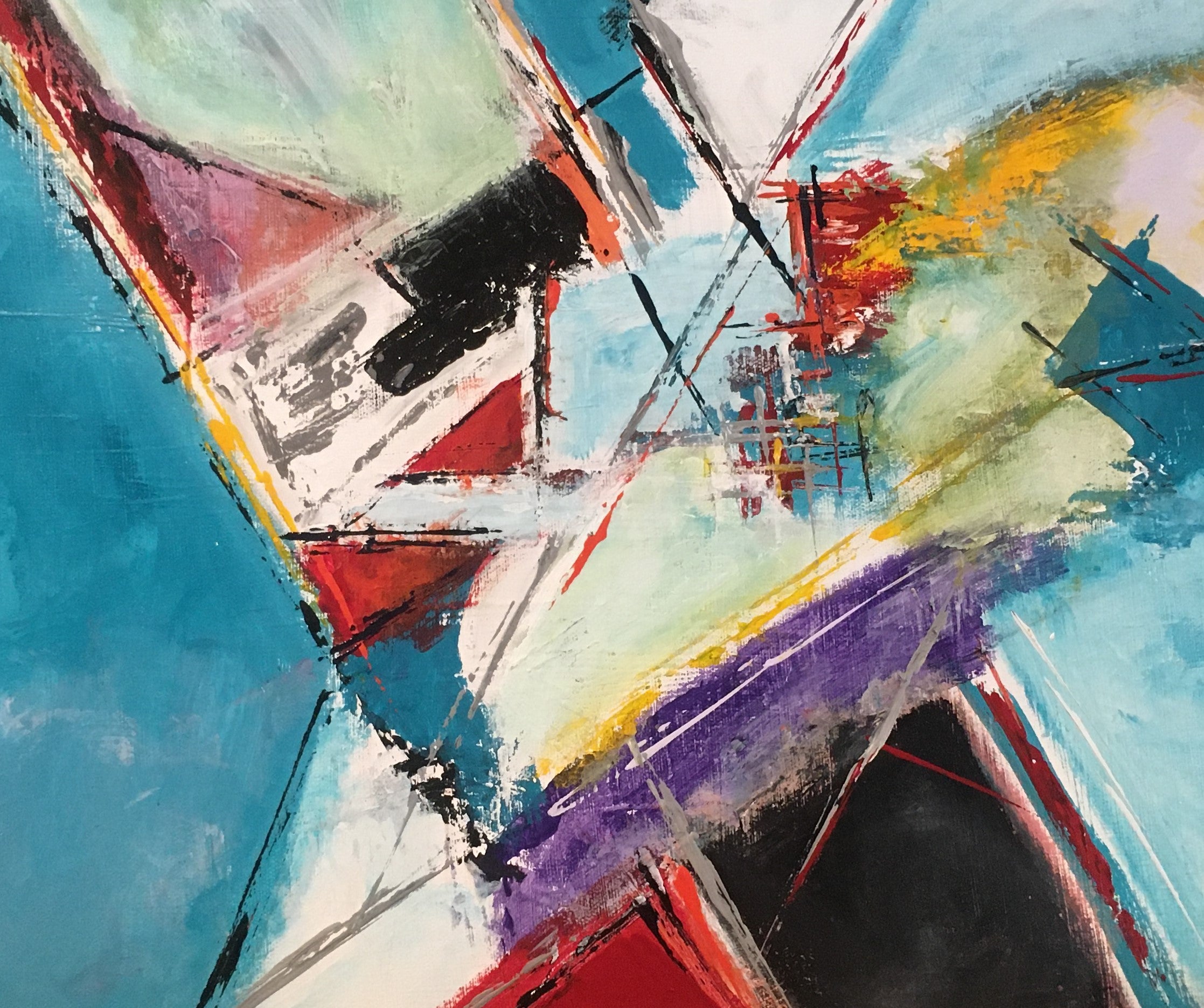 Abstract paintings Under $1000 – Abstract Art by Marilyn